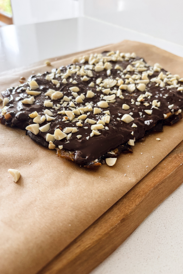Easy and Delicious Snickers Date Bark (Viral Recipe) - Made In the Pantry
